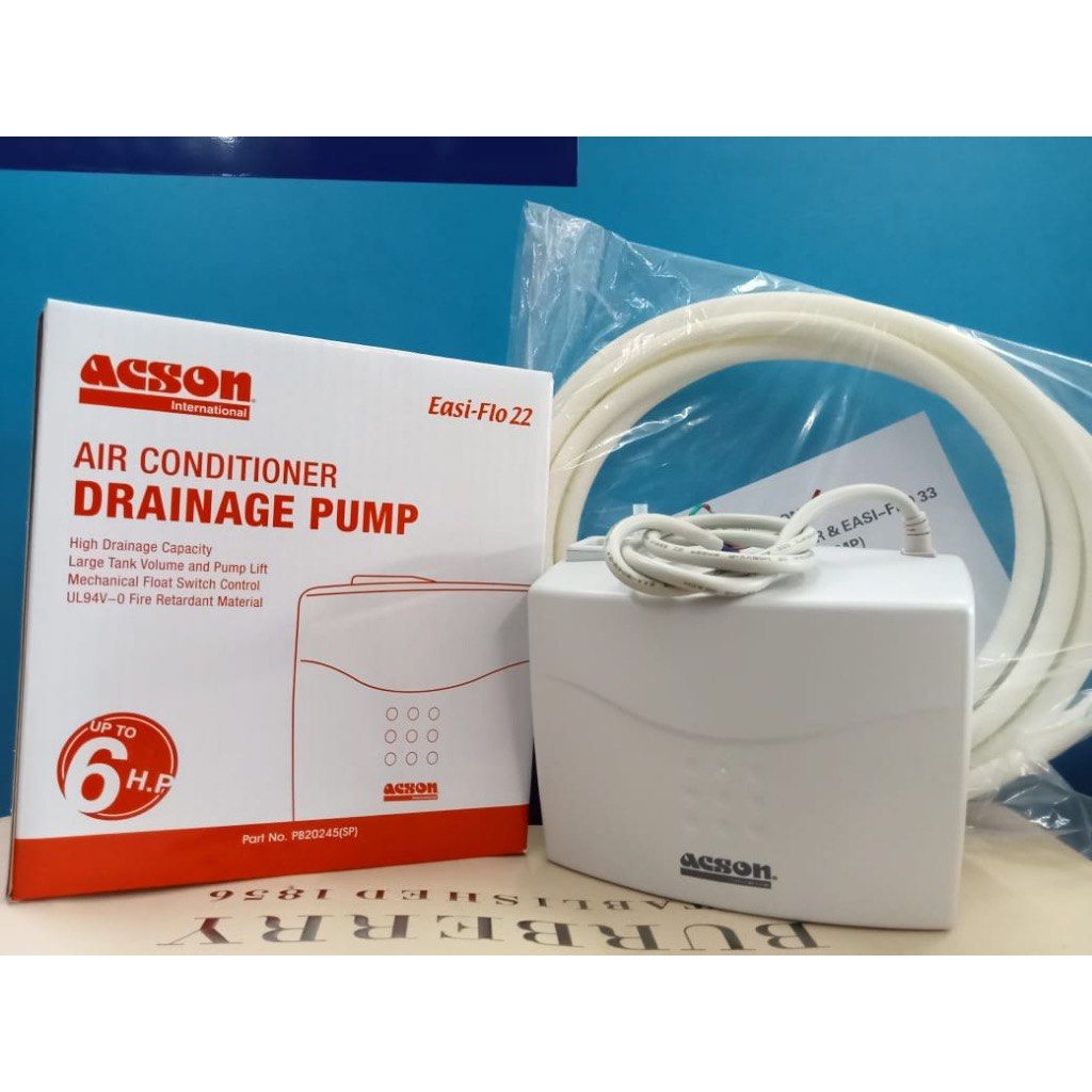 Aircon Aircond Air Conditioner water pump drainage pump Acson Easi Flo ...