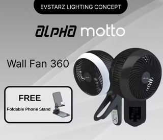 Alpha wall fan, Furniture & Home Living, Lighting & Fans, Fans on Carousell