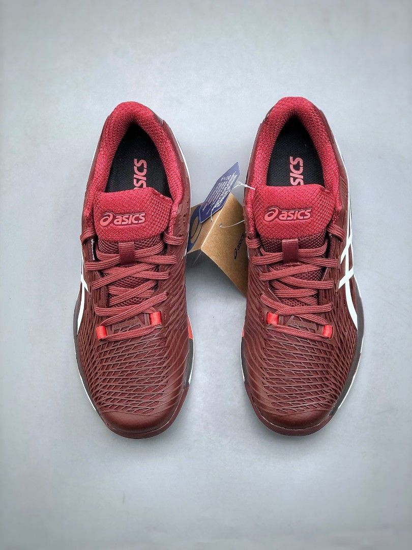 ASICS Solution Speed FF 2 'Antique Red shoes, Men's Fashion, Footwear ...