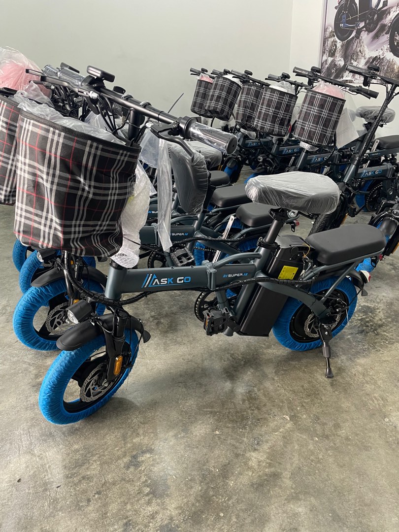 Askgo E-Bike Z6 Basikal Electrik Lipat Viral!, Sports Equipment ...