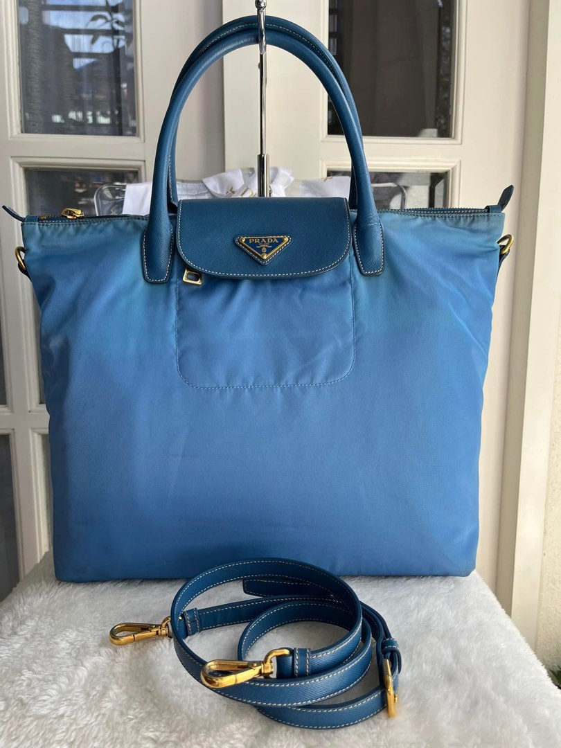 Authentic Prada Nylon 2 way bag, Luxury, Bags & Wallets on Carousell