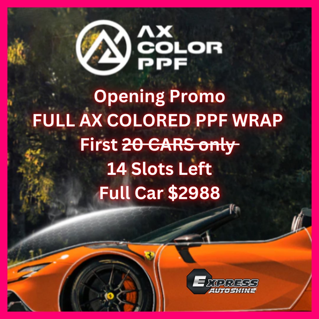 AX COLORED PPF, Car Accessories, Car Workshops & Services on Carousell
