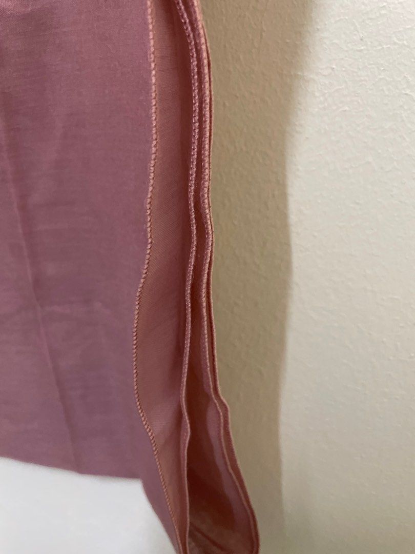 Bawal Bidang 40 Dusty Pink, Women's Fashion, Muslimah Fashion, Hijabs ...