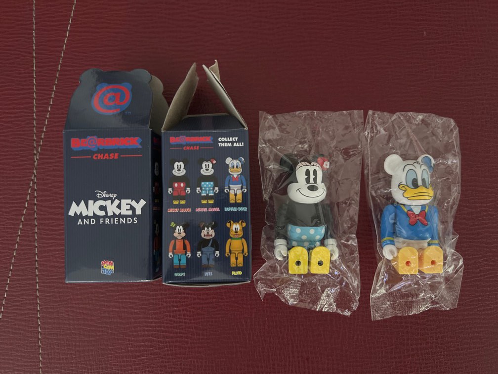 Bearbrick Disney Mickey and Friends 100%, Hobbies & Toys, Toys & Games ...