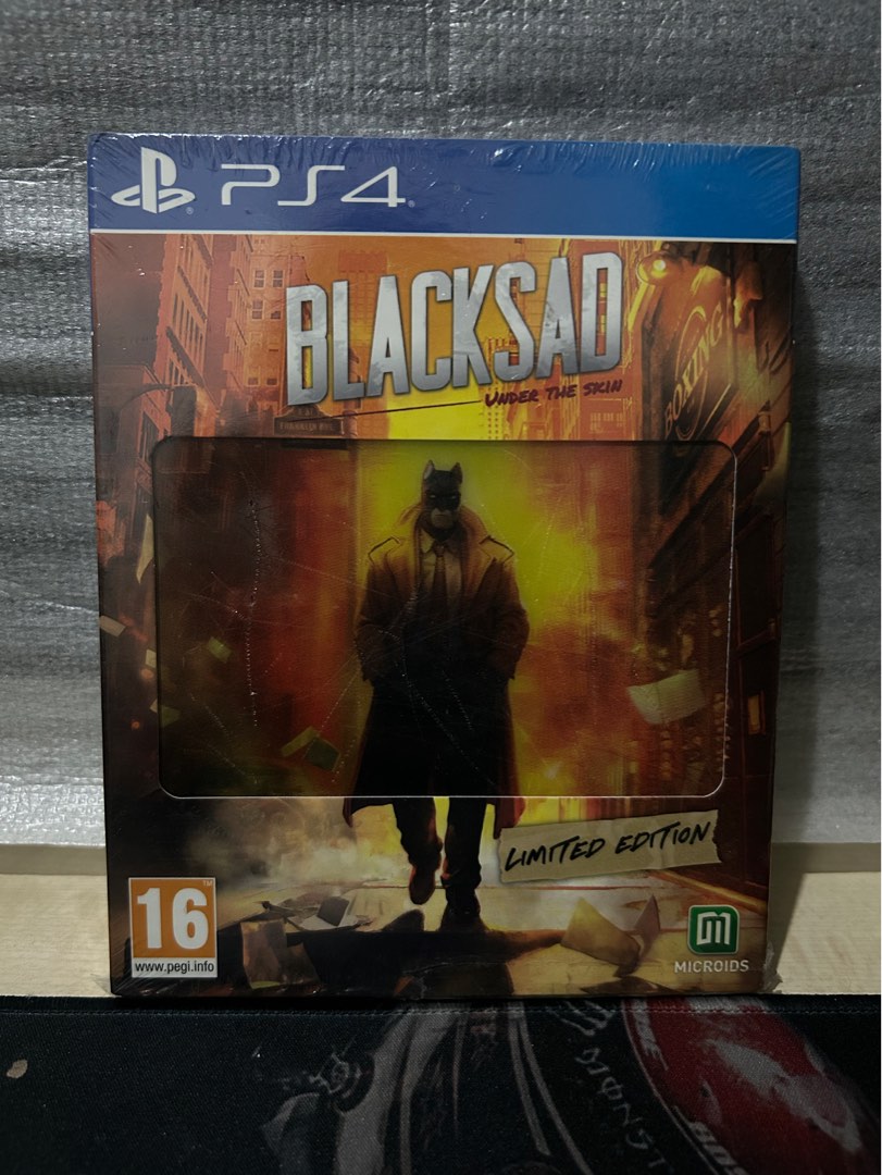 Blacksad Limited Edition PS4 PS5, Video Gaming, Video Games ...