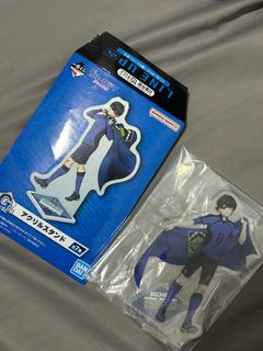 [Blue lock] Bachira Acrylic Block, Hobbies & Toys, Memorabilia ...