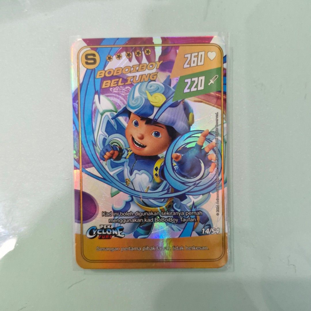 Boboiboy beliung cyclone fury 2/9, Hobbies & Toys, Toys & Games on ...