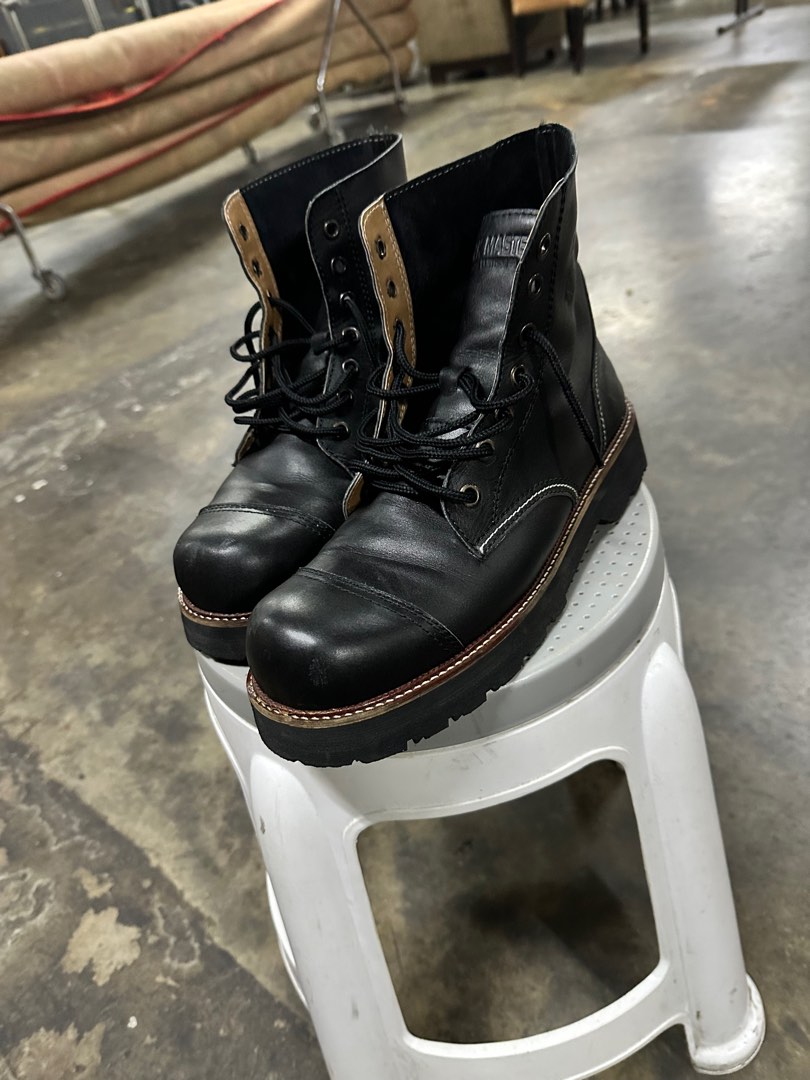 Boots hanade from indonesia, Men's Fashion, Footwear, Boots on Carousell