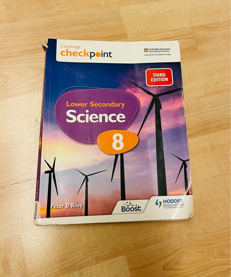 Cambridge Checkpoint Lower Secondary Science Students Book 8 : 3rd ...