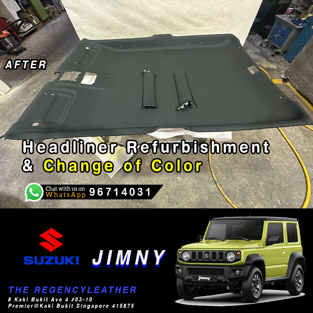 Car Roof Lining (Car Headliner) \Restoration (Refurbish) \ Suzuki Jimny ...
