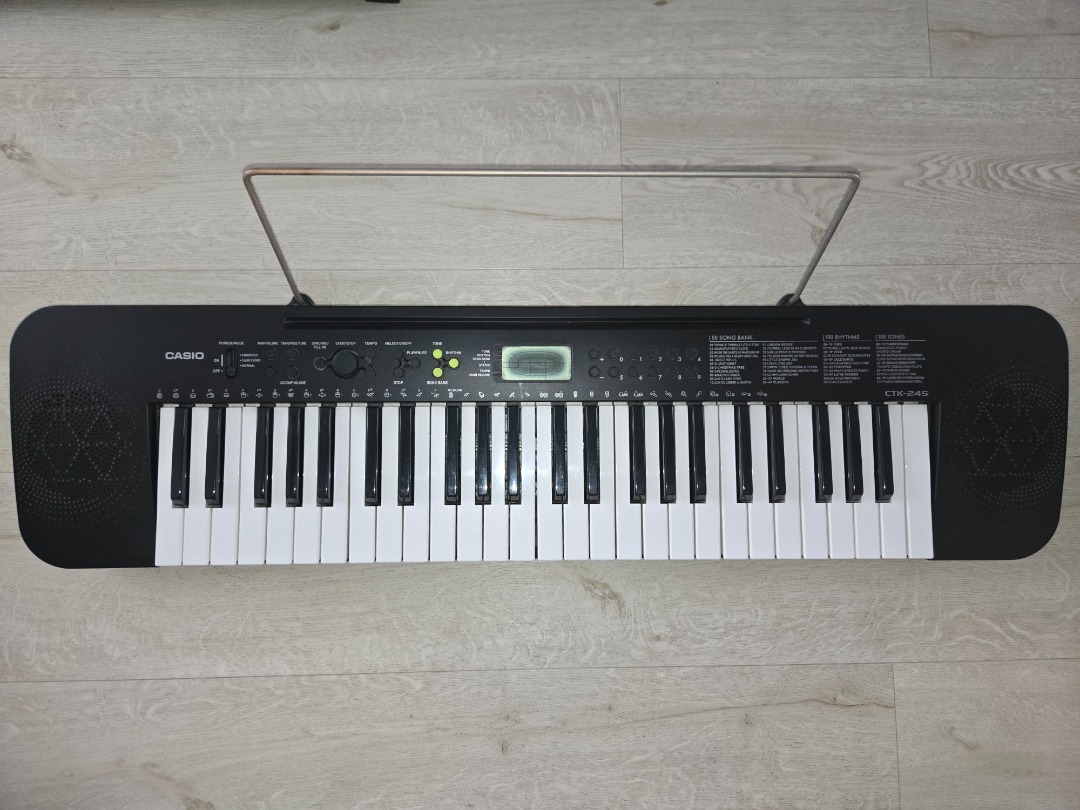 Casio CTK-245 Keyboard, Hobbies & Toys, Music & Media, Musical ...