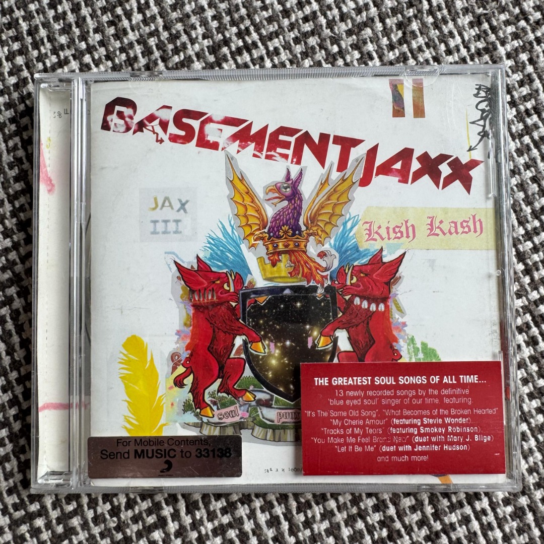 [CD] Kish Kash Studio album by Basement Jaxx, Hobbies & Toys, Music & Media, CDs & DVDs on Carousell