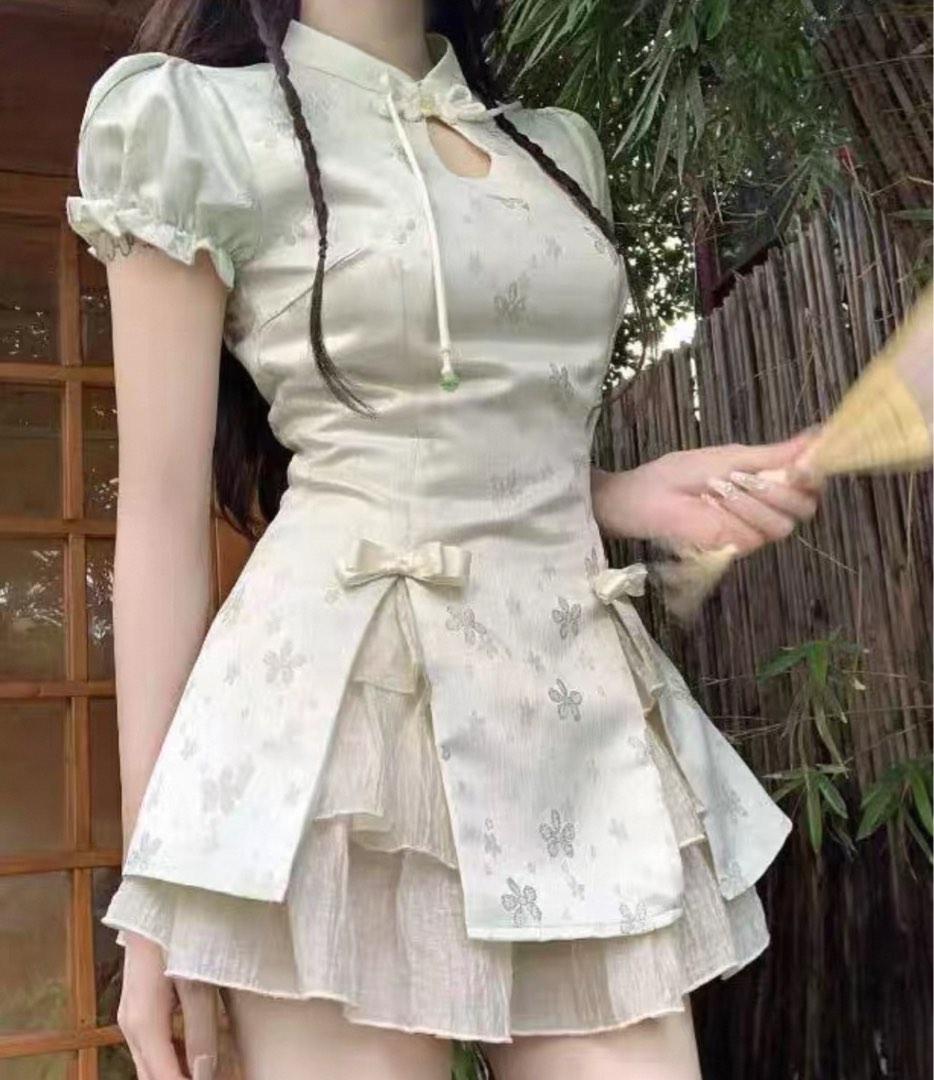 Cheongsam Set, Women's Fashion, Dresses & Sets, Traditional & Ethnic ...