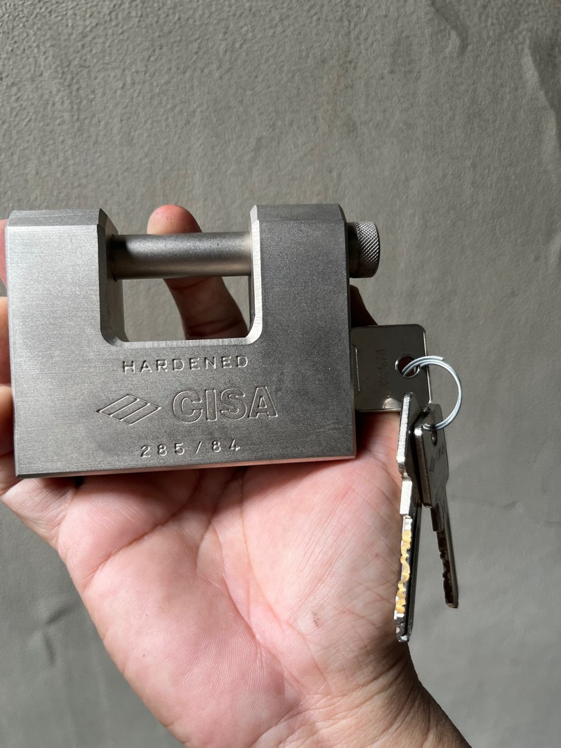 Cisa Heavy Duty Padlock, Babies & Kids, Baby Nursery & Kids Furniture ...