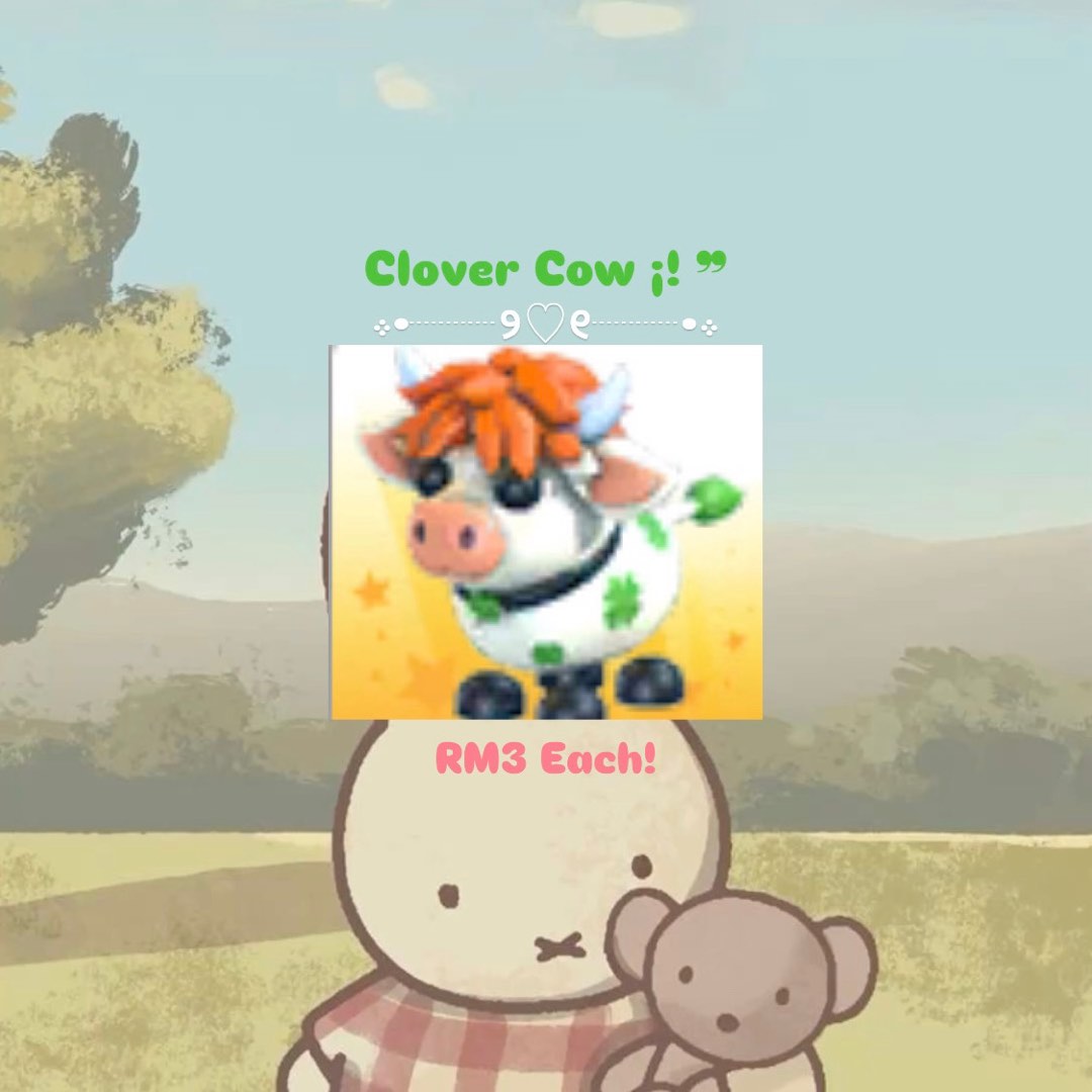 Clover Cow, Pet Supplies, Homes & Other Pet Accessories on Carousell