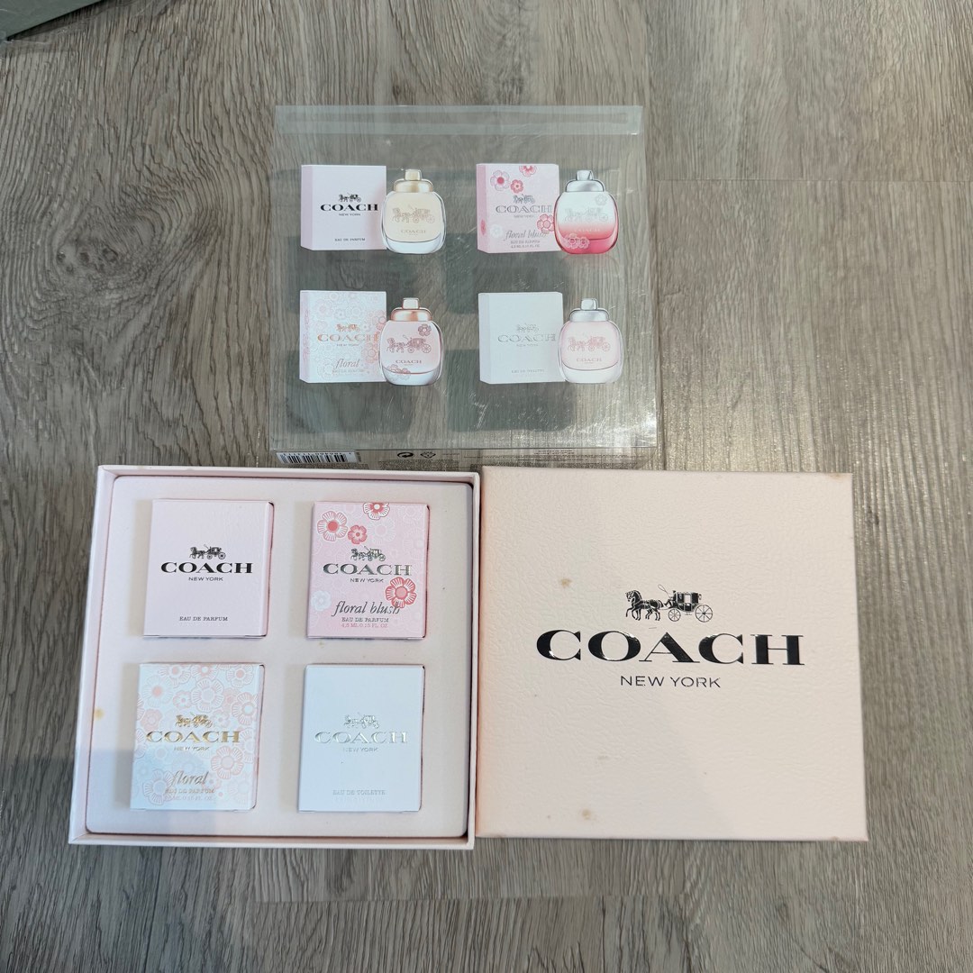 Coach Mini Perfume Travel Set, Beauty & Personal Care, Fragrance ...