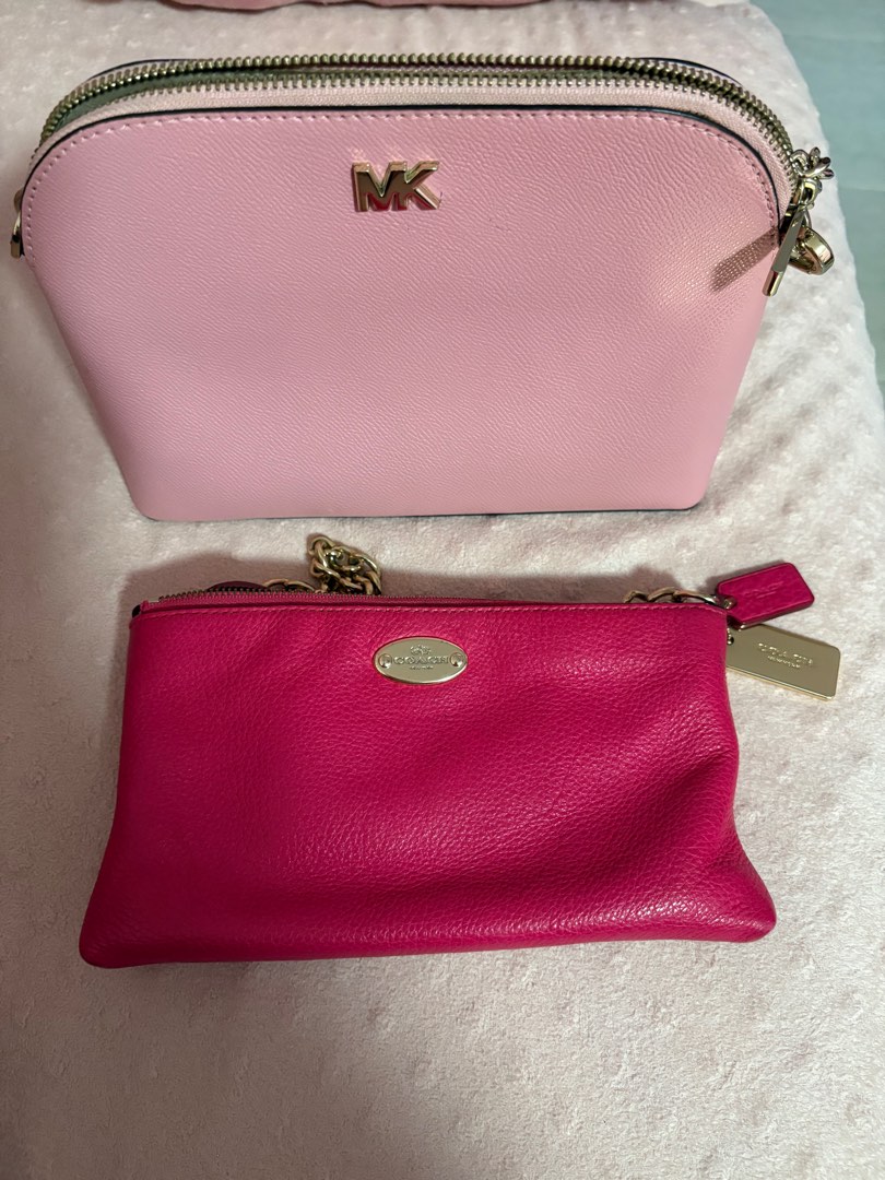 Coach/Mk, Women's Fashion, Bags & Wallets, Cross-body Bags on Carousell