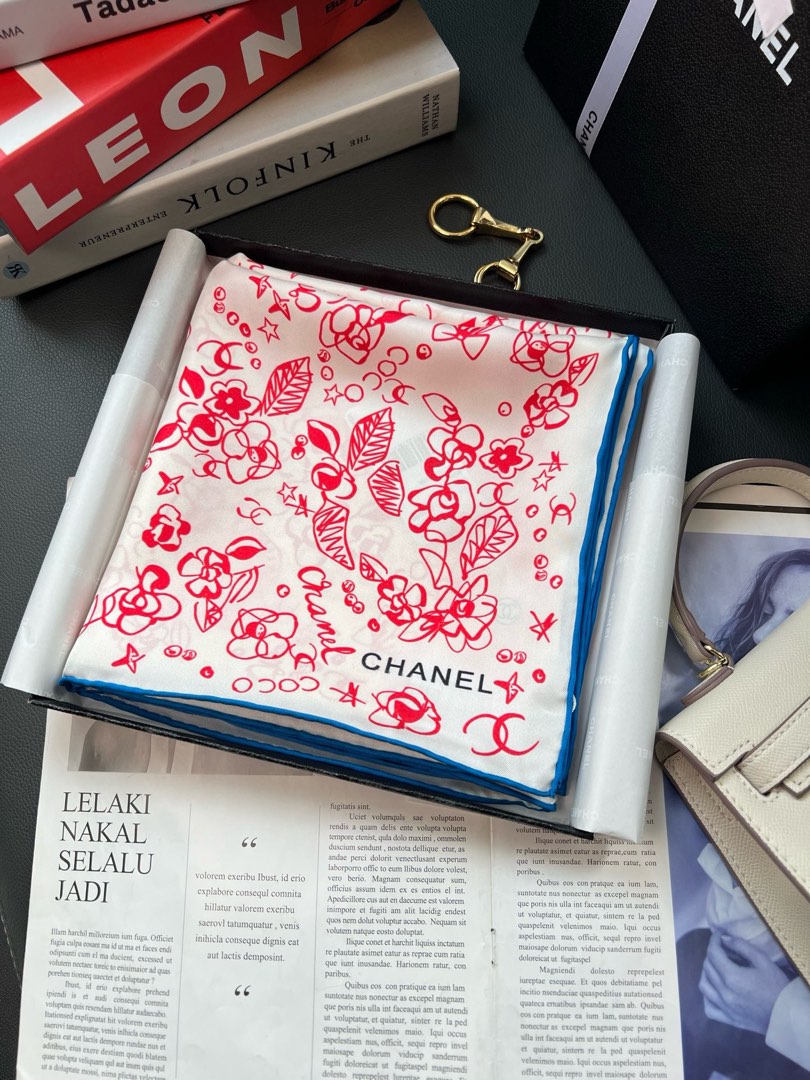 Co-Co CHANEL Scarf For Woman /_CC90CC_065 Color Available Authentic 100 ...
