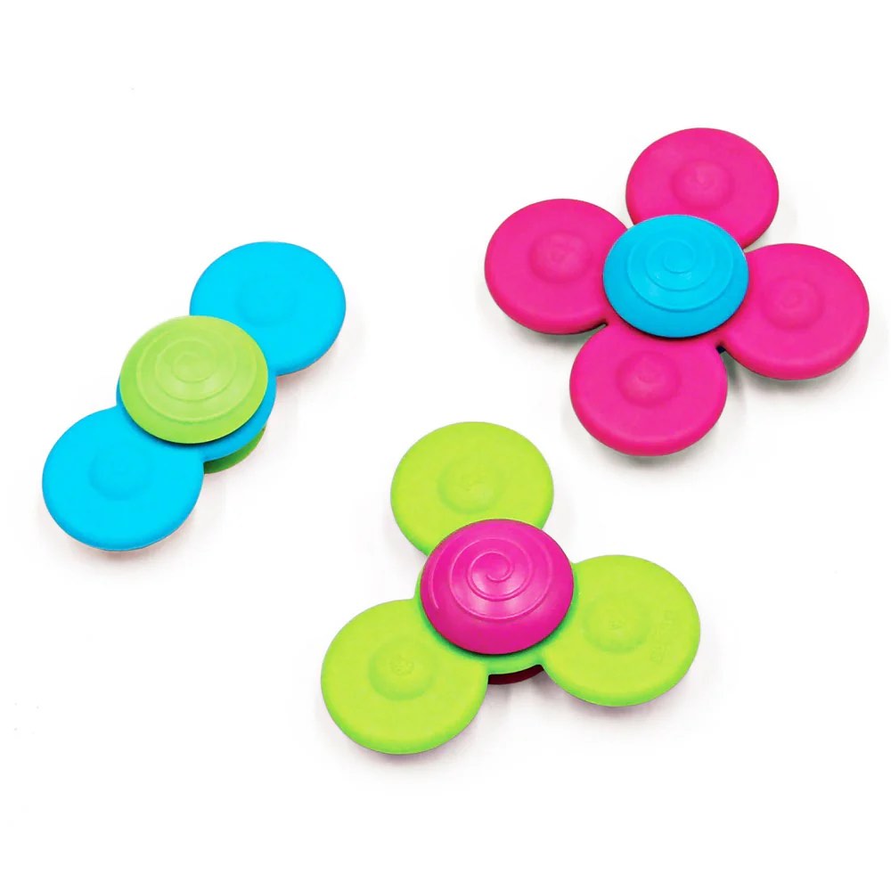 Combo Whirly Squigz Silicone Spinner, Babies & Kids, Infant Playtime on ...