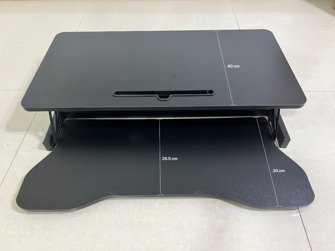 Convertible Standing Desk Workstation | Portable | Adjustable ...