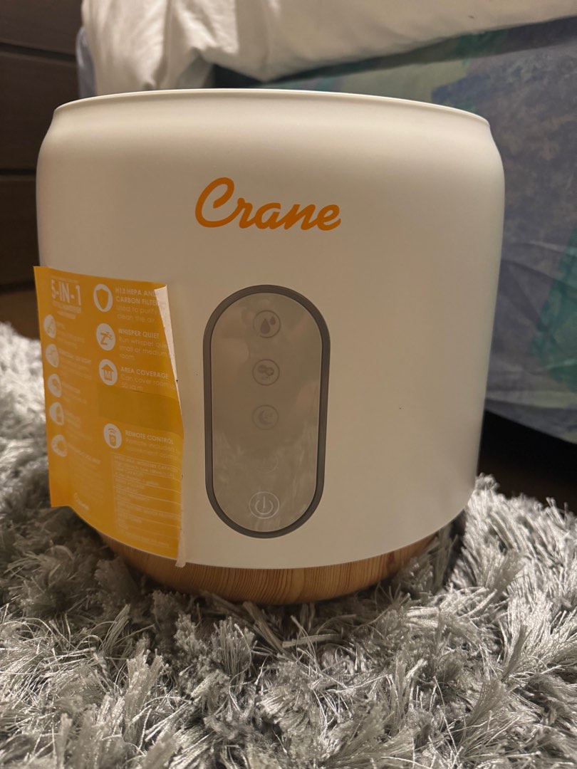 Crane 5-in-1 Humidifier & Air Purifier, TV & Home Appliances, Air ...