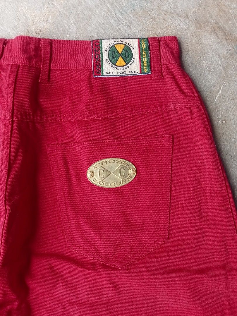 Cross colours jorts post hiphop not jnco sohk ecko stussy fubu Majah ...