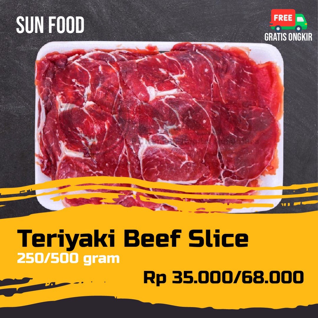 daging sapi utuh, slice, ayam fillet, ikan fillet, cumi ring, Makanan ...