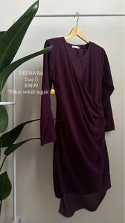 DEENARA, Women's Fashion, Muslimah Fashion, Baju Kurung & sets on Carousell
