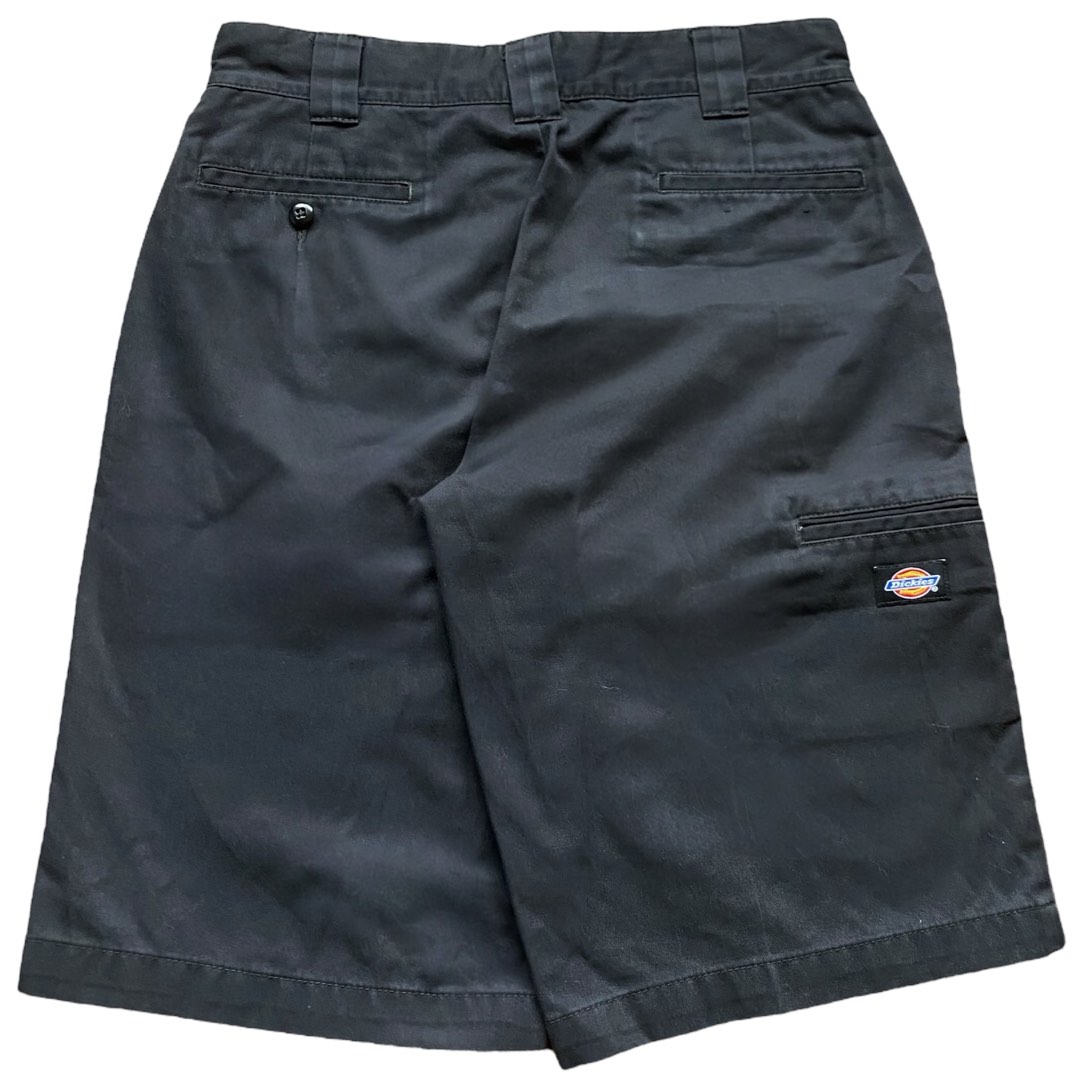 Dickies Double Patch Logo (BLACK) Long Jorts, Men's Fashion, Bottoms ...