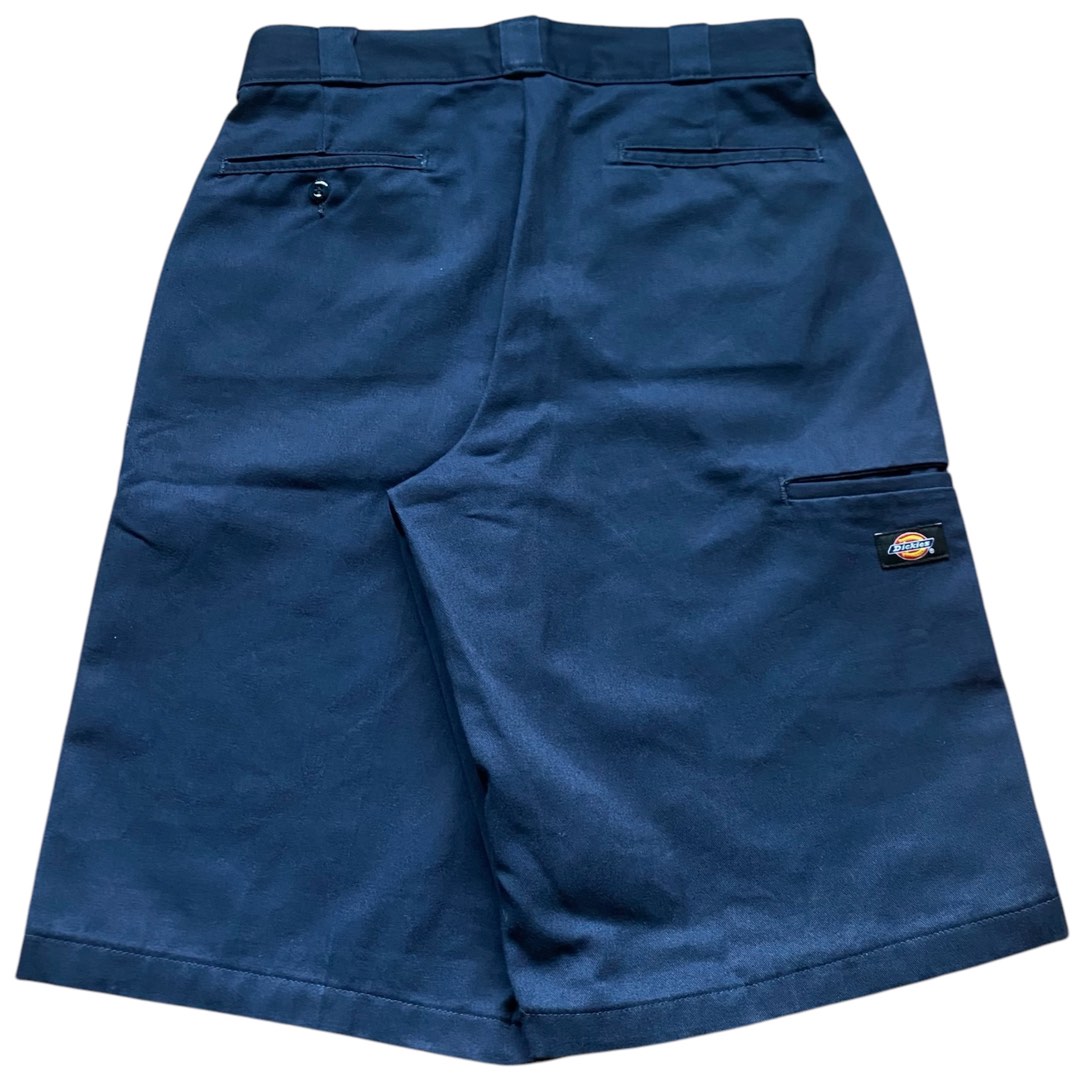 Dickies "Loose Fit" Double Patch Logo (NAVY BLUE) Long Jorts, Men's ...