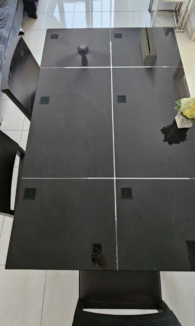 Dining Table 6 pax, Furniture & Home Living, Furniture, Tables & Sets ...