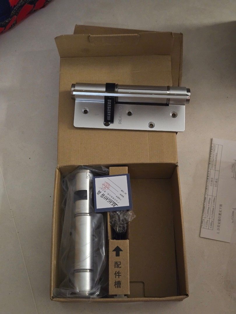 E Type Concealed Door Hinge Hydraulic Automatic Closing Positioning ...