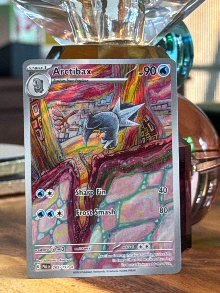 [ENG] Arctibax - Paldea Evolved [NM], Hobbies & Toys, Toys & Games on ...