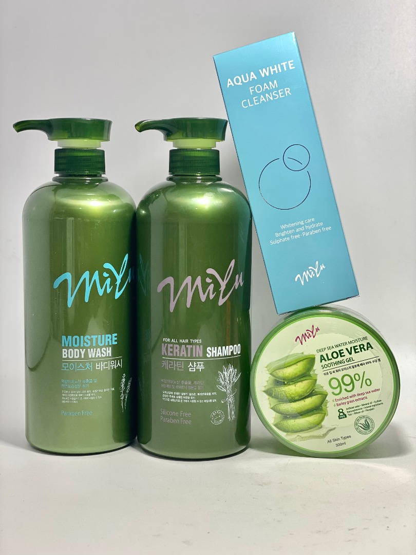 [Free Body Wash] Miyu Full Bady Care Set, Beauty & Personal Care, Bath & Body, Body Care on ...