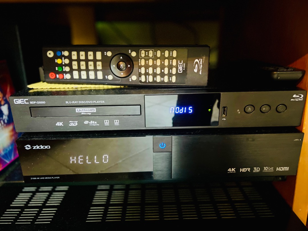 GIEC BDP-G5500 4K Ultra HD Blu-ray Player 杰科4K藍光播放機, 家庭電器, 電視 & 其他娛樂, 藍光及播放器 - Carousell