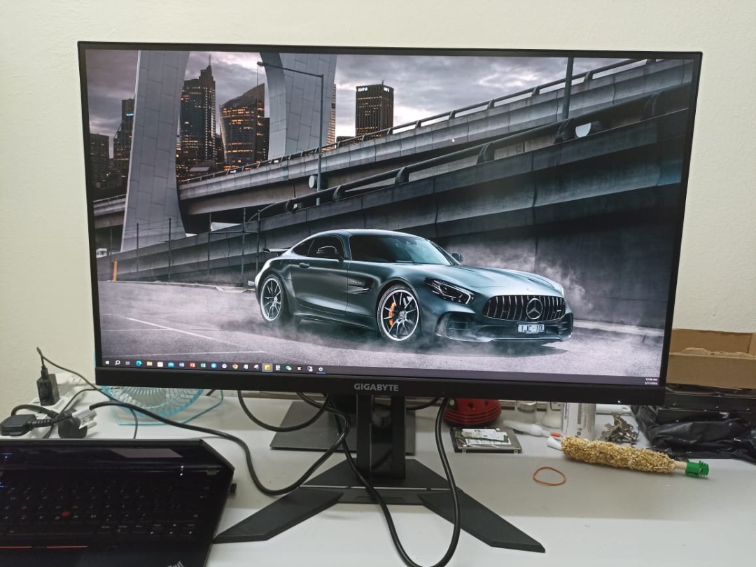 GIGABYTE GAMING MONITOR M28U SS IPS UHD 4K 144HZ 1MS AMD FREESYNC ...