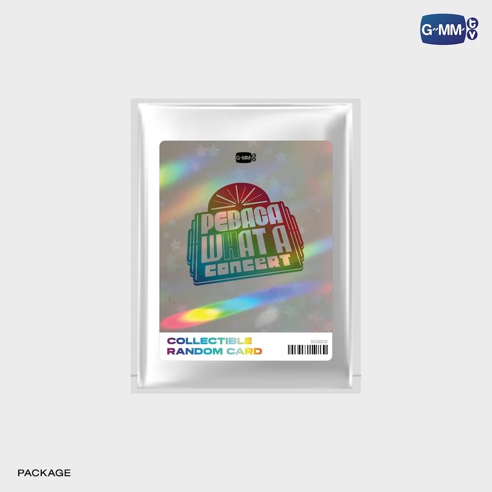 GMMTV - PEBACA What a Concert Collectible card, Hobbies & Toys ...