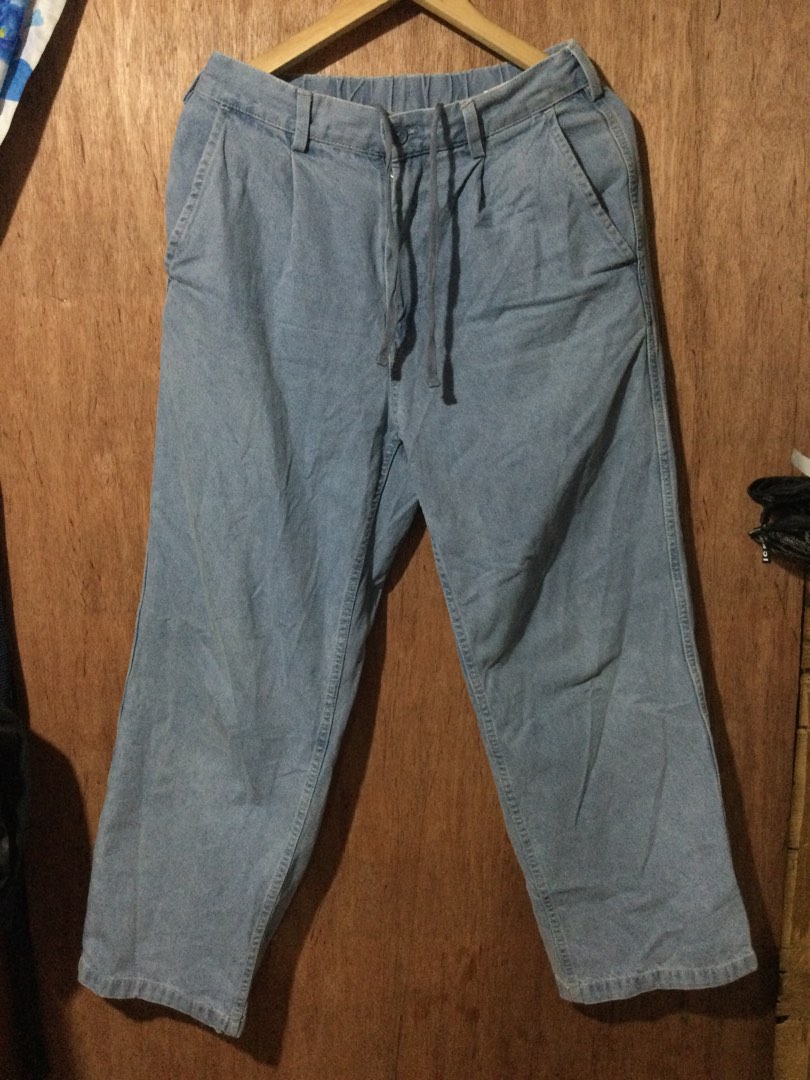 GU SKY BLUE JEANS, Men's Fashion, Bottoms, Jeans on Carousell