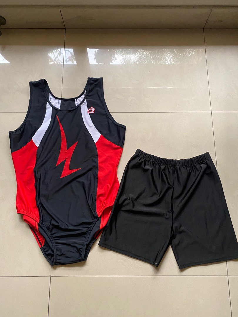 Gymnastics leotard 175cm men boys teenager, Men's Fashion, Activewear ...