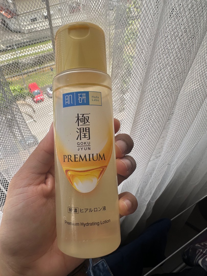 Hada Labo premium hydrating lotion, Beauty & Personal Care, Face, Face Care on Carousell