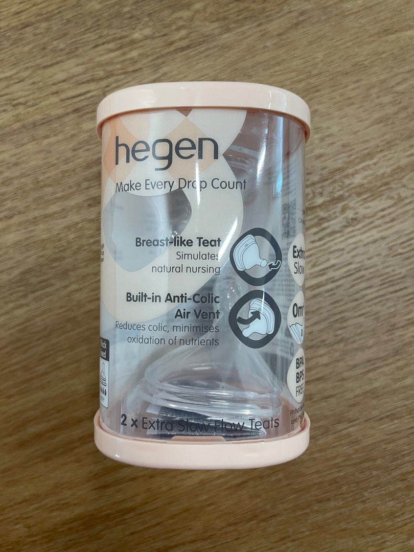 Hegen Extra Slow Flow teats, Babies & Kids, Nursing & Feeding ...