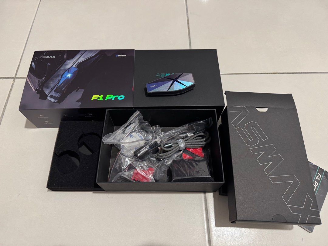 Helmet Intercom - ASMAX F1 Pro, Audio, Headphones & Headsets on Carousell