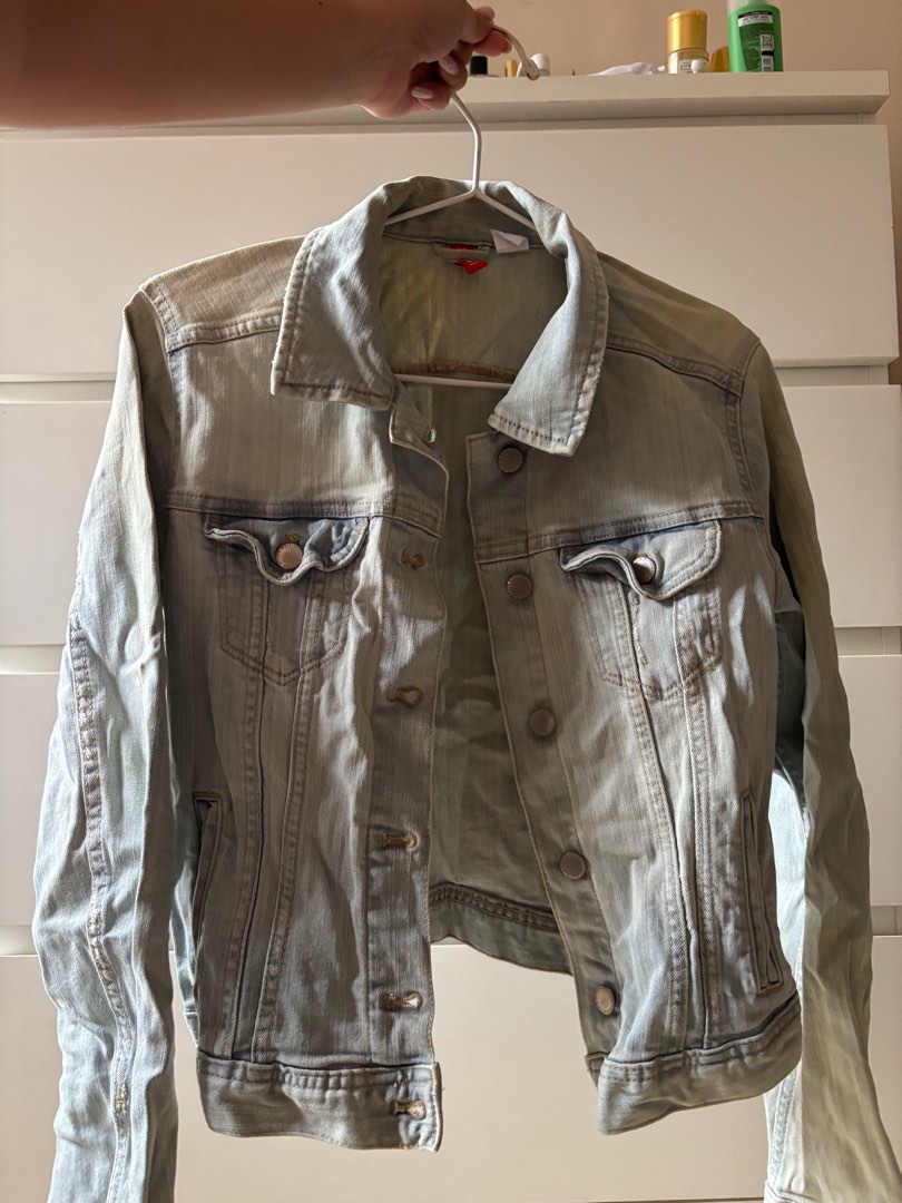 H&M Denim Jacket, Women's Fashion, Coats, Jackets and Outerwear on ...