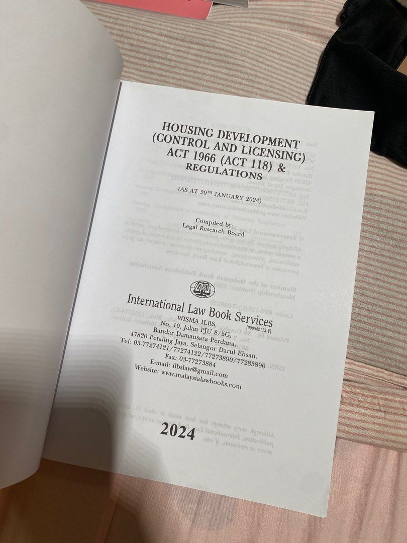 Housing Development Act, Hobbies & Toys, Books & Magazines, Textbooks ...