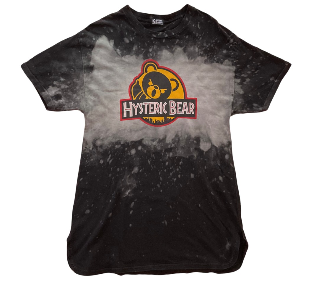 Hysteric Bear Hysteric Glamour Tie Dye Jurassic Park, Men's Fashion, Tops & Sets, Tshirts & Polo ...