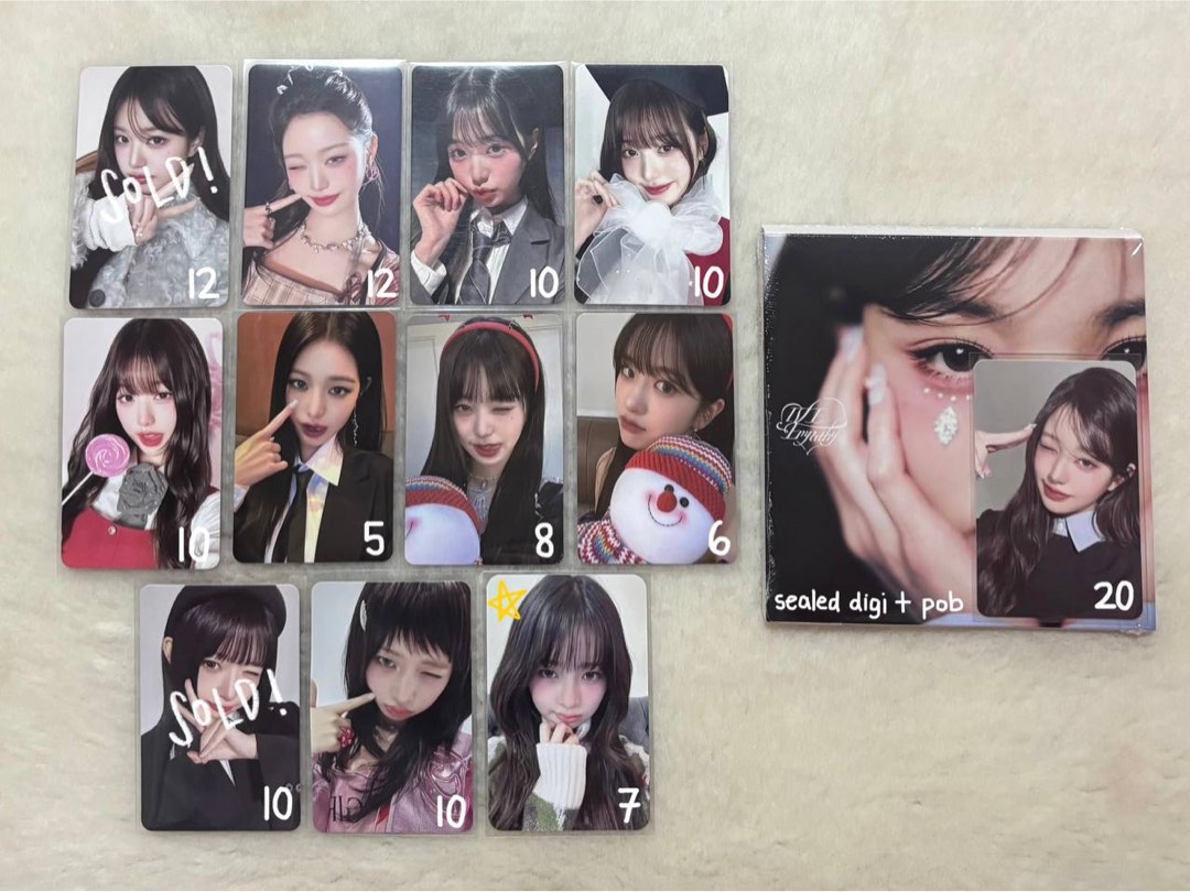 ive mine switch empathy wonyoung yujin rei liz leeseo gaeul pcs pobs digipack album, Hobbies ...