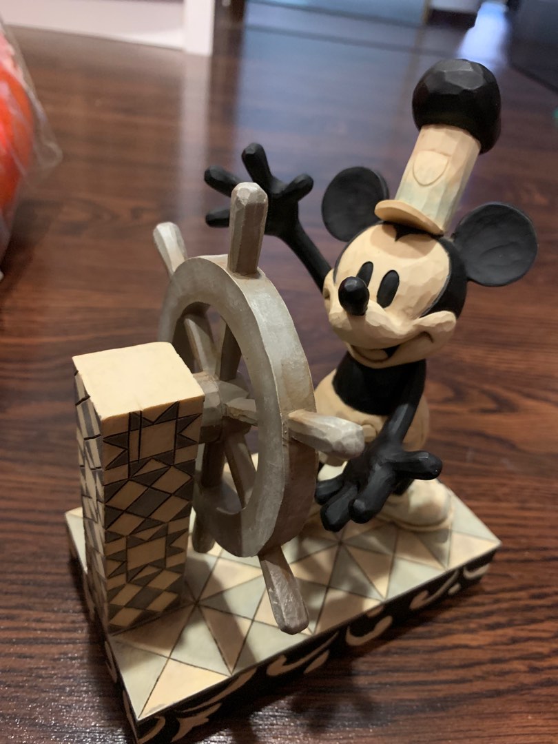 Jim Shore Disney Ahoy Mickey Steamboat Willie Mickey Mouse Figurine ...