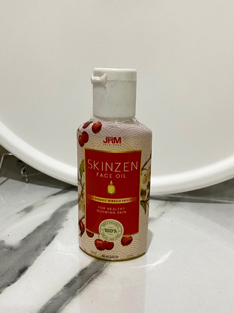 JRM Skinzen Oil, Beauty & Personal Care, Face, Face Care on Carousell
