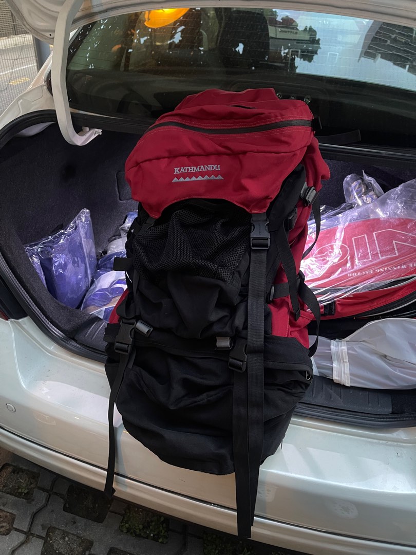 Kathmandu Hiking Backpack, Men's Fashion, Bags, Backpacks on Carousell
