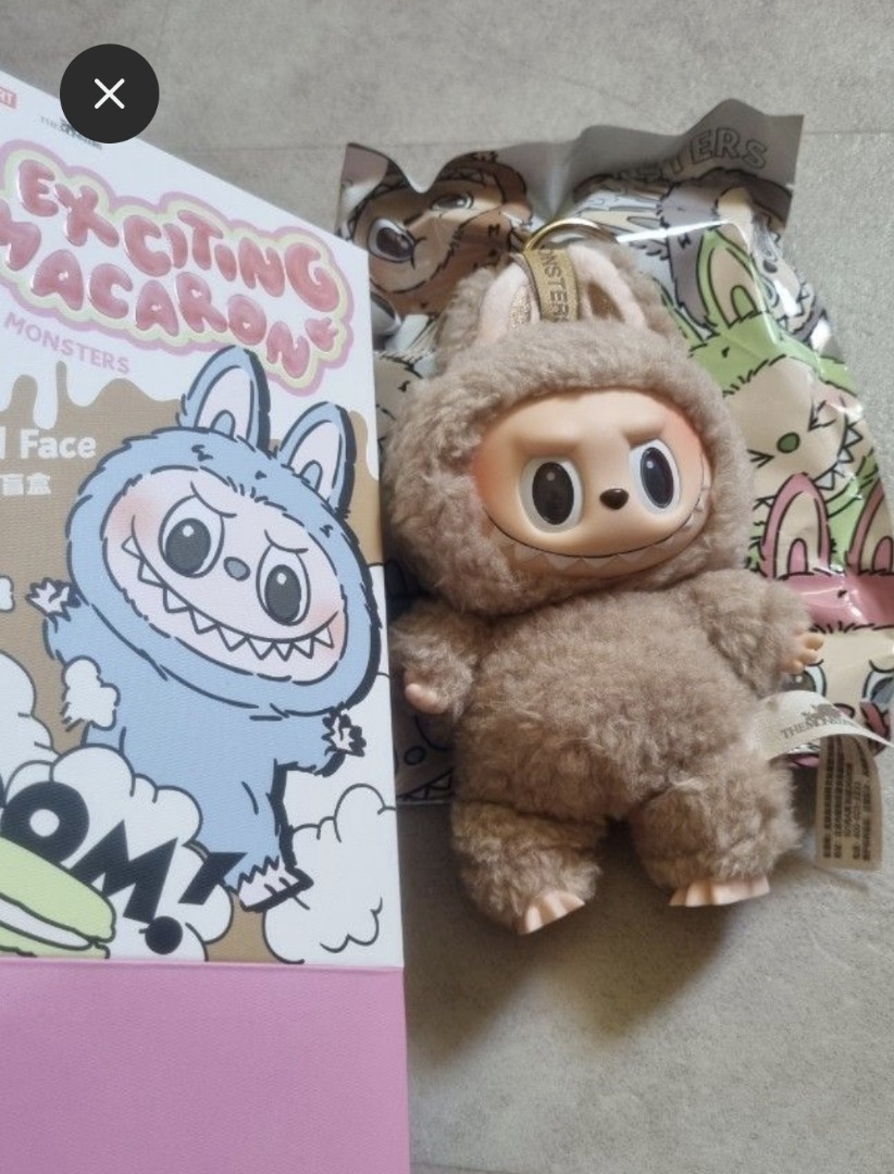 Labubu Toffee The Monsters Exciting Macaron, Hobbies & Toys ...